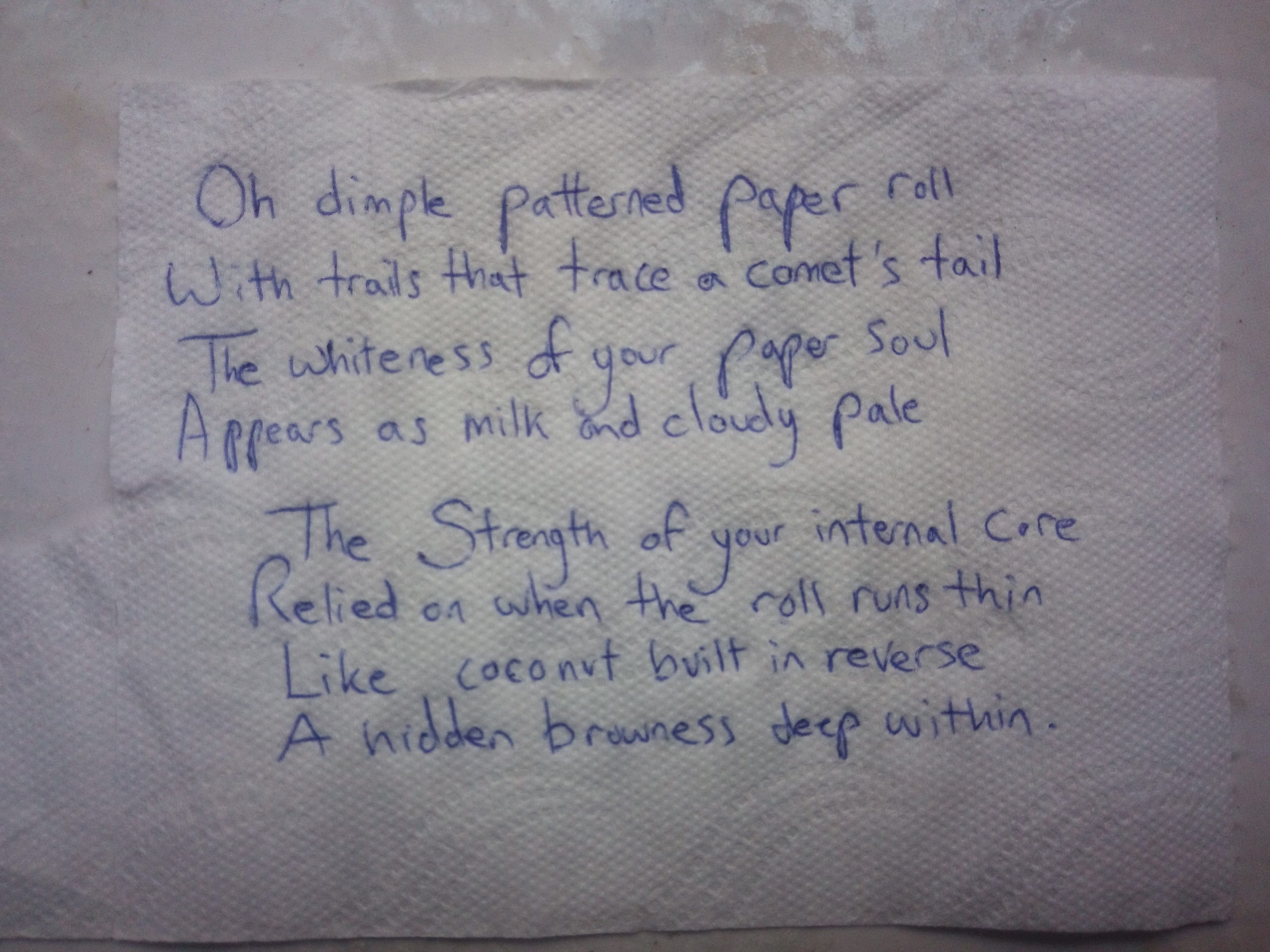 This might be art: A poem in praise of the toilet roll | Online Studio ...